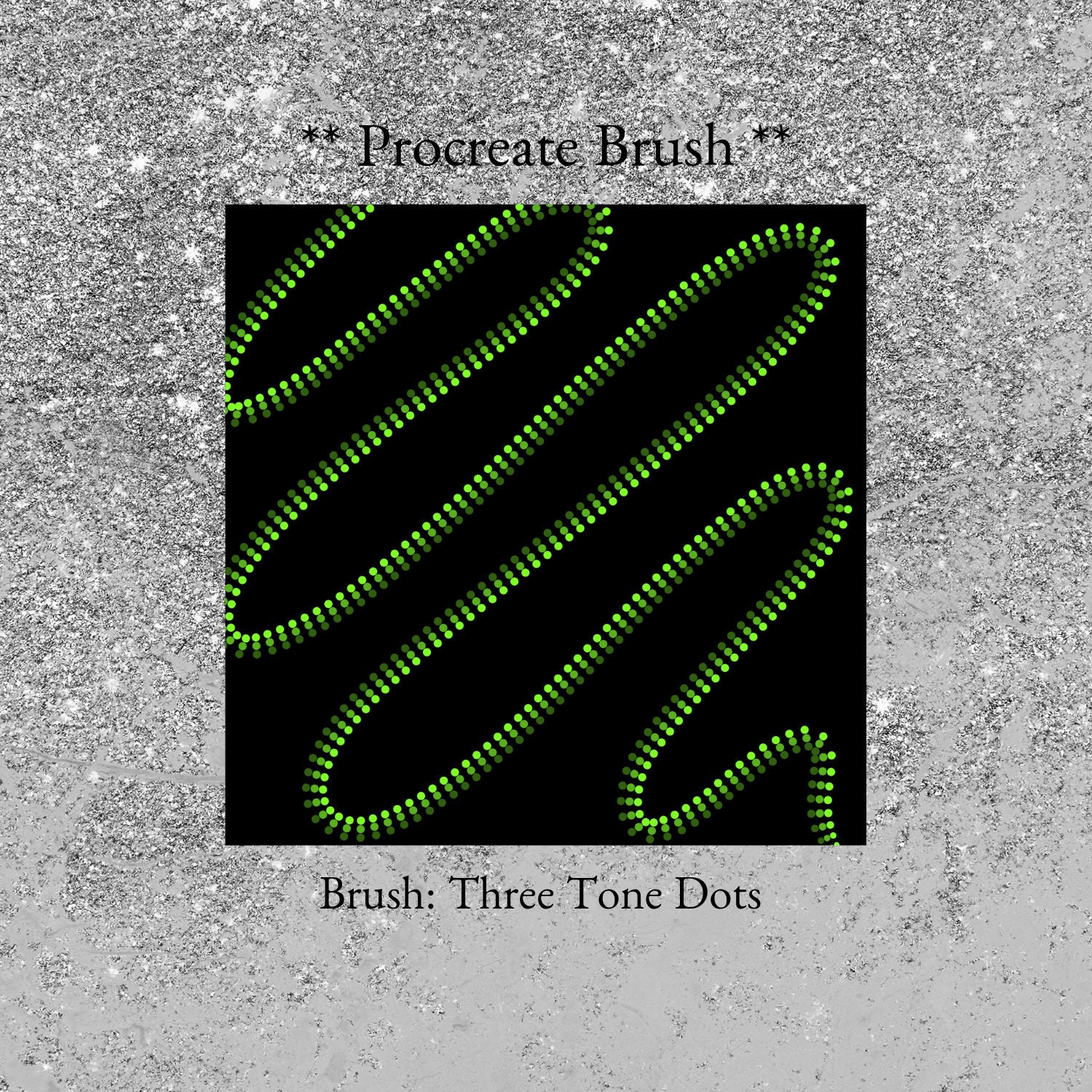 Digital Procreate Brush Dot Brush For Procreate Digital Art Etsy