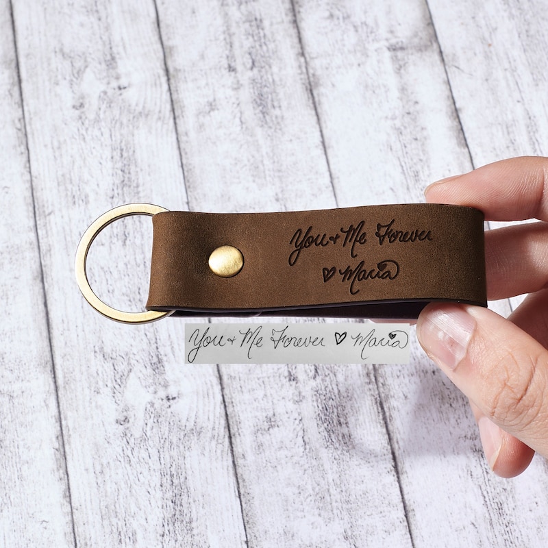 Handwriting Key Chain - Etsy