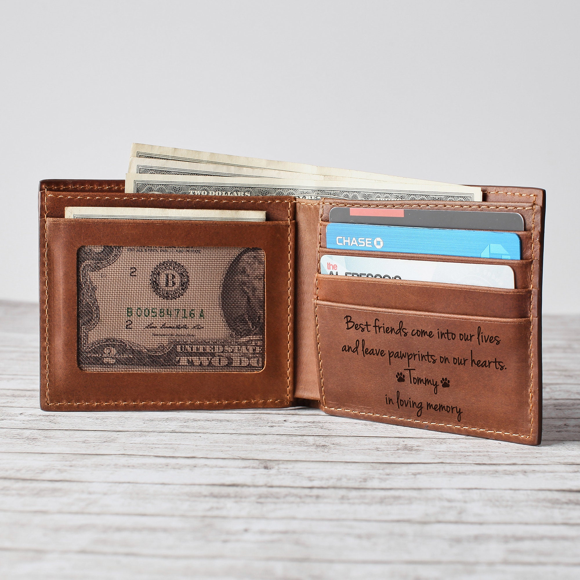 Custom Family Photo Wallet Husband Wallet Birthday Gift - Etsy