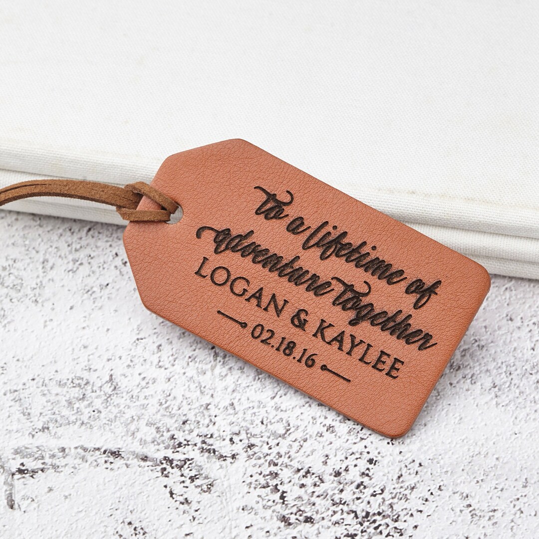 Personalized Luggage Tags for Couples to A Lifetime of - Etsy