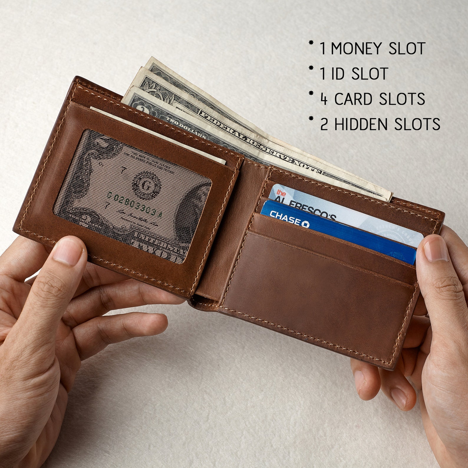 Custom Family Photo Wallet Husband Wallet Birthday Gift - Etsy