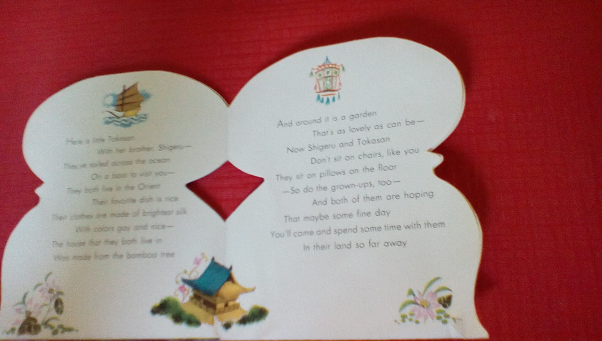 Two 2 Vintage Norcross Story-book Cards About Children - Etsy