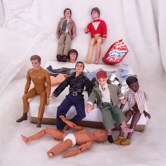 Variety of 8 Action Figures From the 1970's Buck Hunter - Etsy