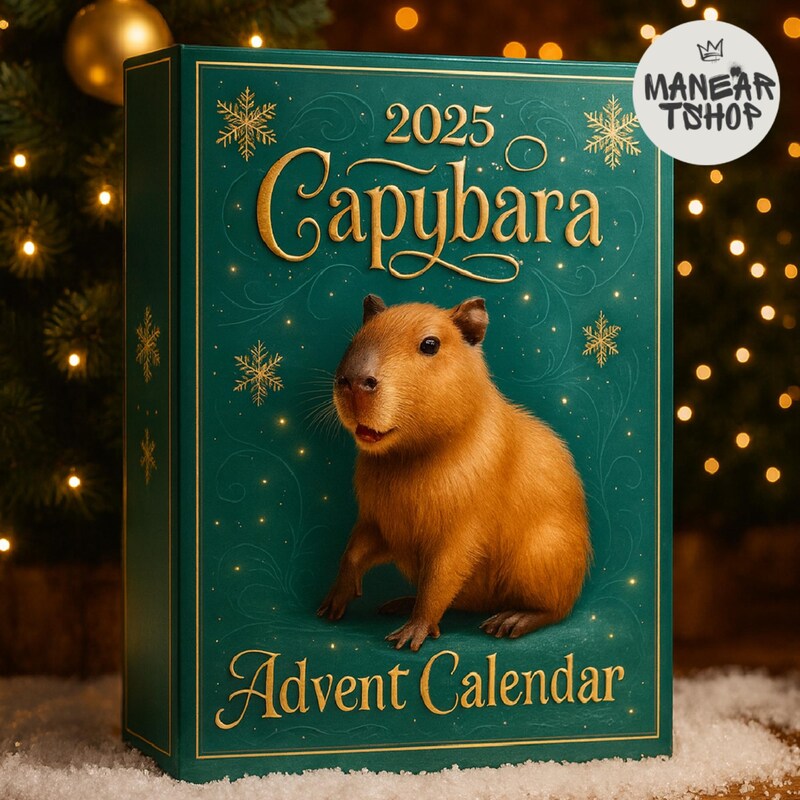 Capybara Advent Calendar - Etsy