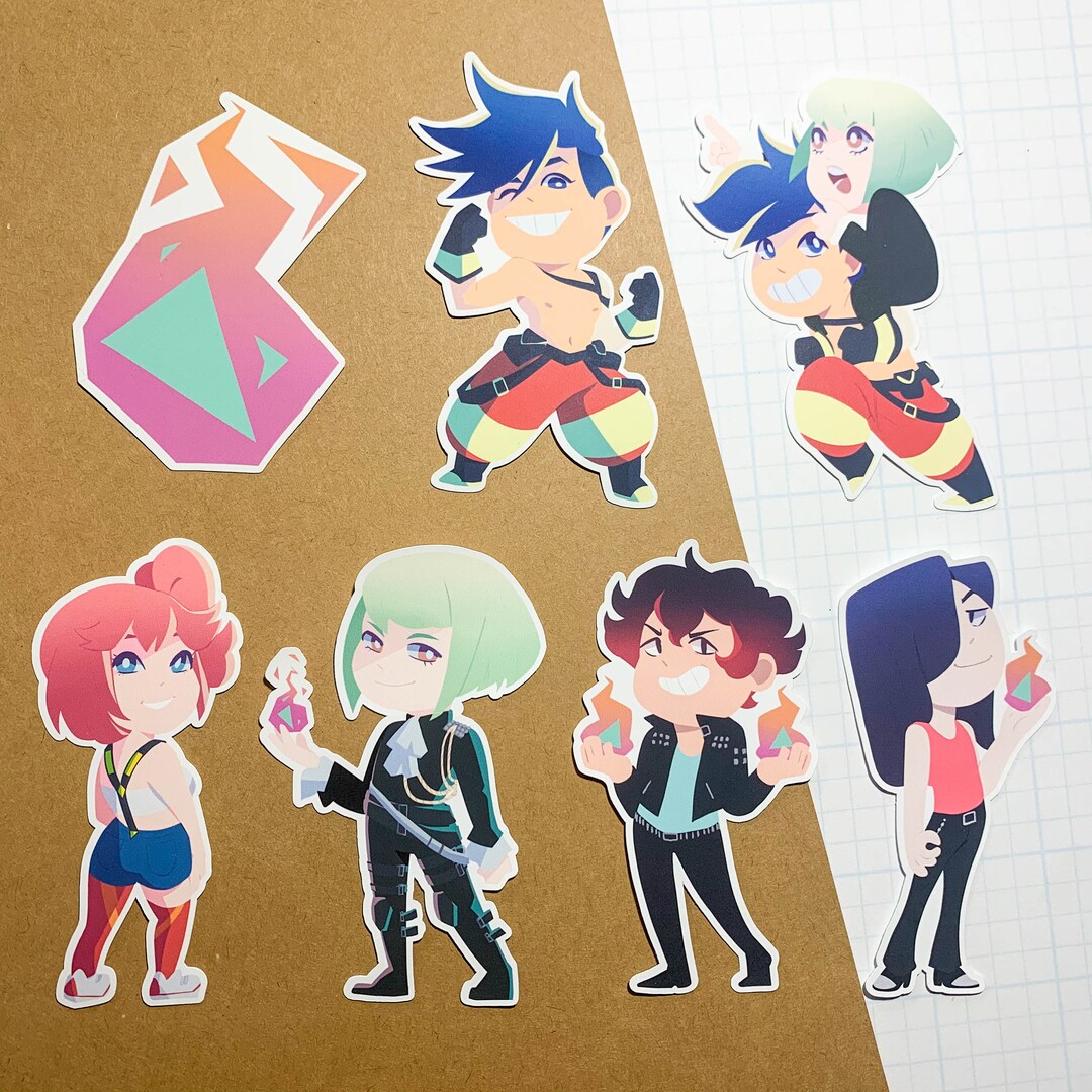PROMARE STICKERS - Etsy