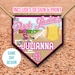 Completely Custom Printed Softball Home Plate Pennant Banner - Pink ...