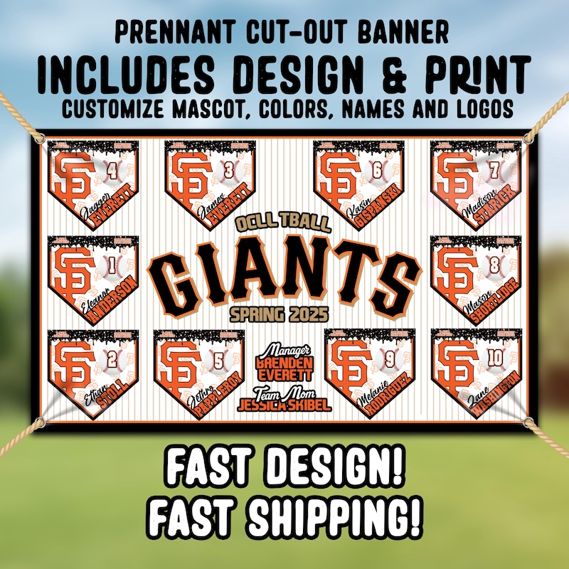 Baseball Banner - Etsy