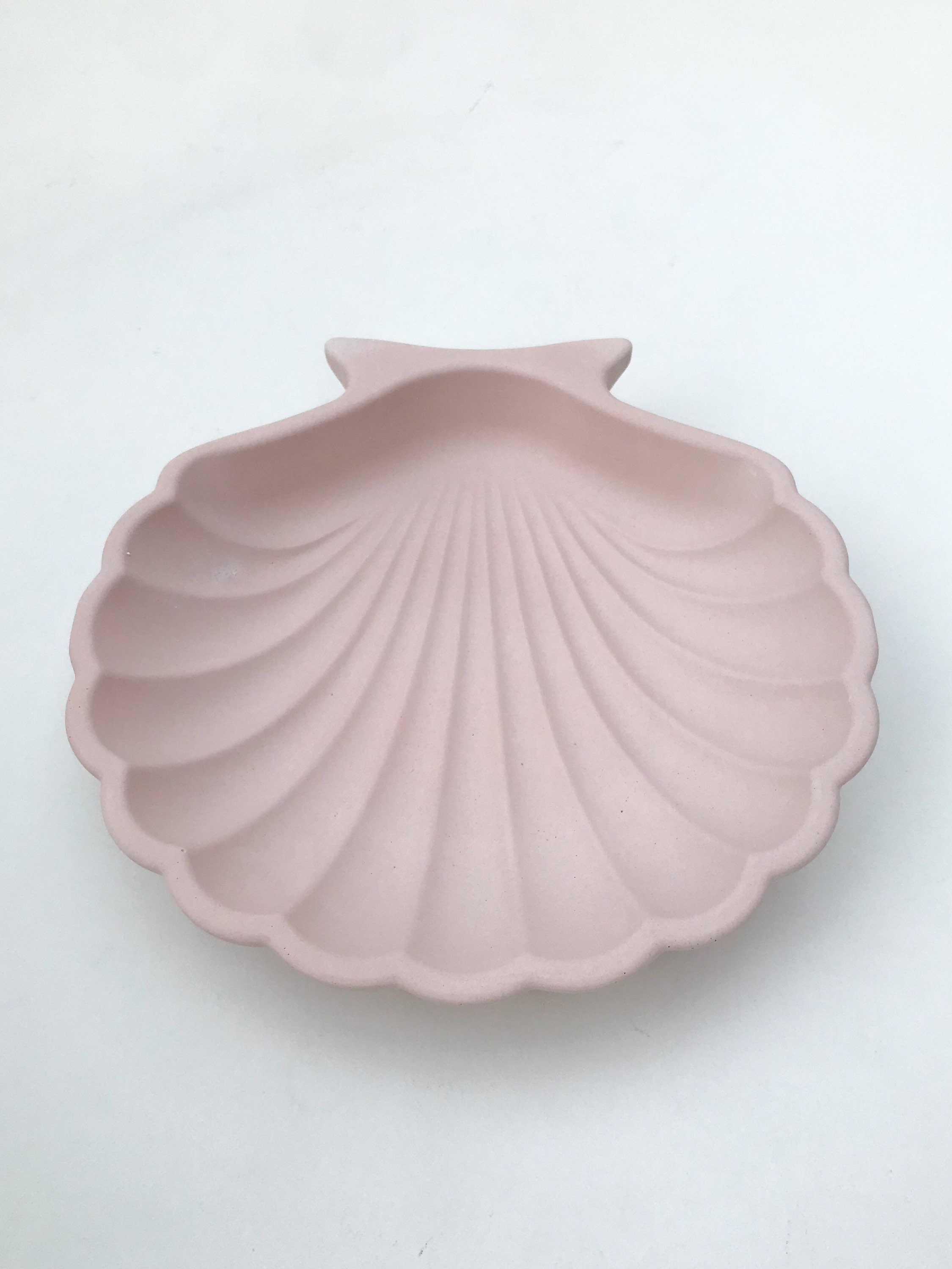 Concrete Clam Shell Dish Trinket Tray - Etsy UK