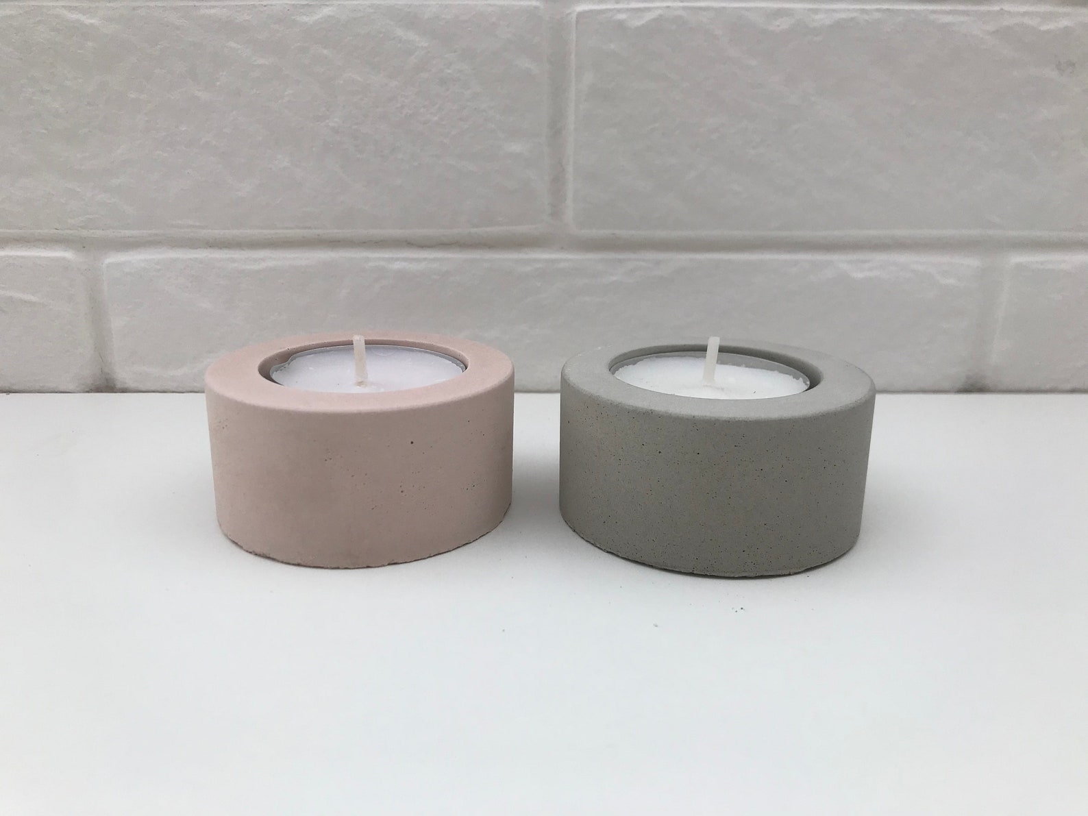 Concrete Tea Light Holders - Etsy
