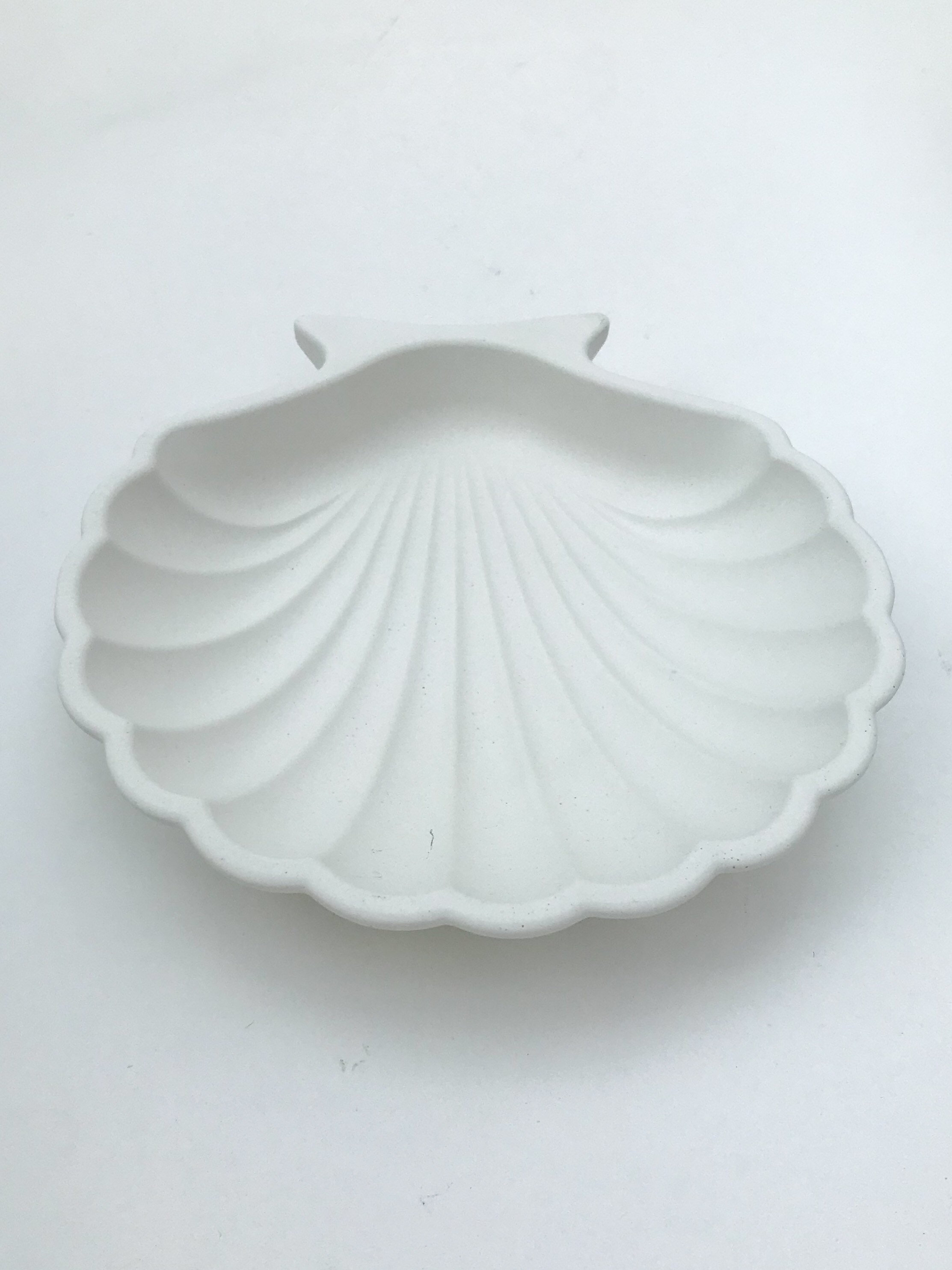 Concrete Clam Shell Dish Trinket Tray - Etsy UK
