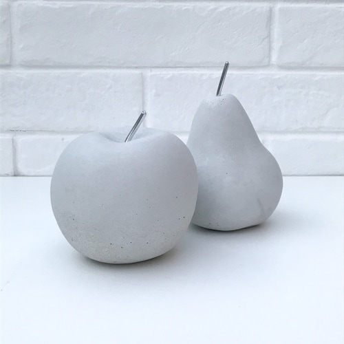 Concrete Copper Decor Pear Concrete Sculpture Concrete - Etsy