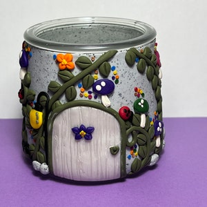 Fairy Door Cottagecore Jar Glass Hide Away Jar Stash - Etsy