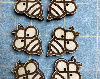 Bumble Bee Buttons | Etsy