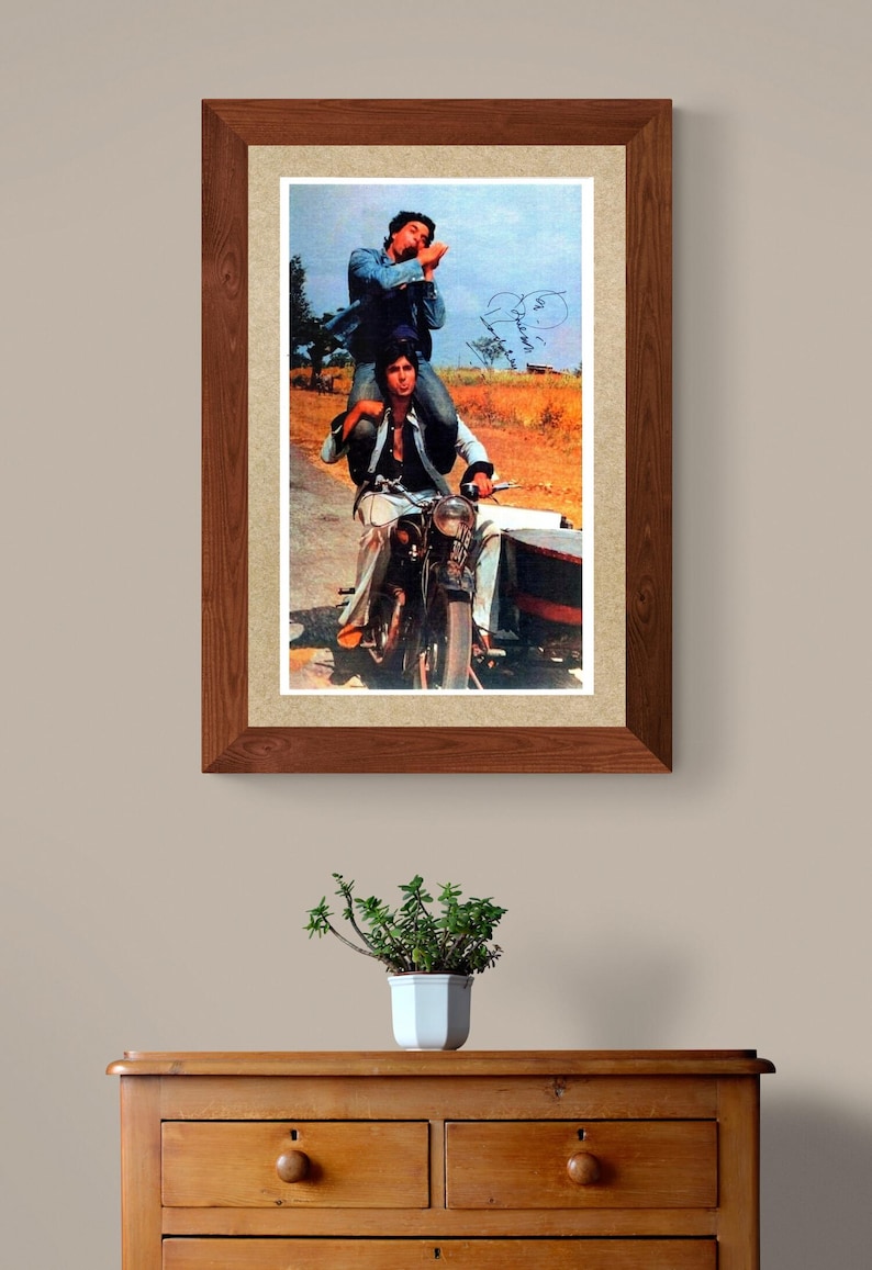 Very Rare Hand Signed Autograph of Legendary Bolywood Actor Amitabh ...