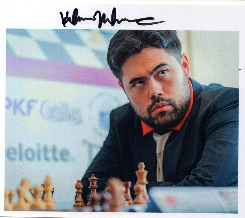 Hand Signed RARE Original Autograph of American Chess Grandmaster ...