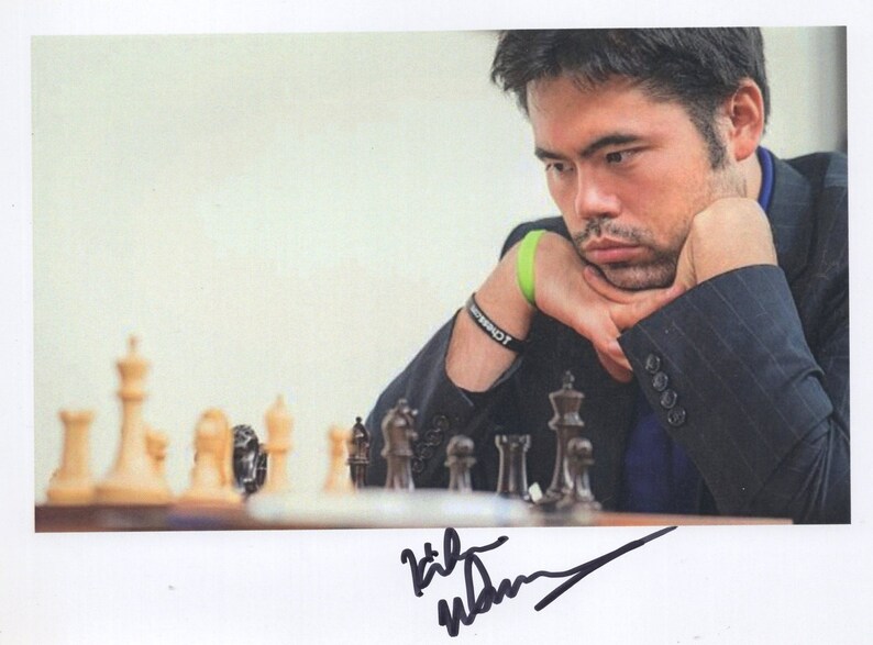 Hand Signed RARE Original Autograph of American Chess Grandmaster ...