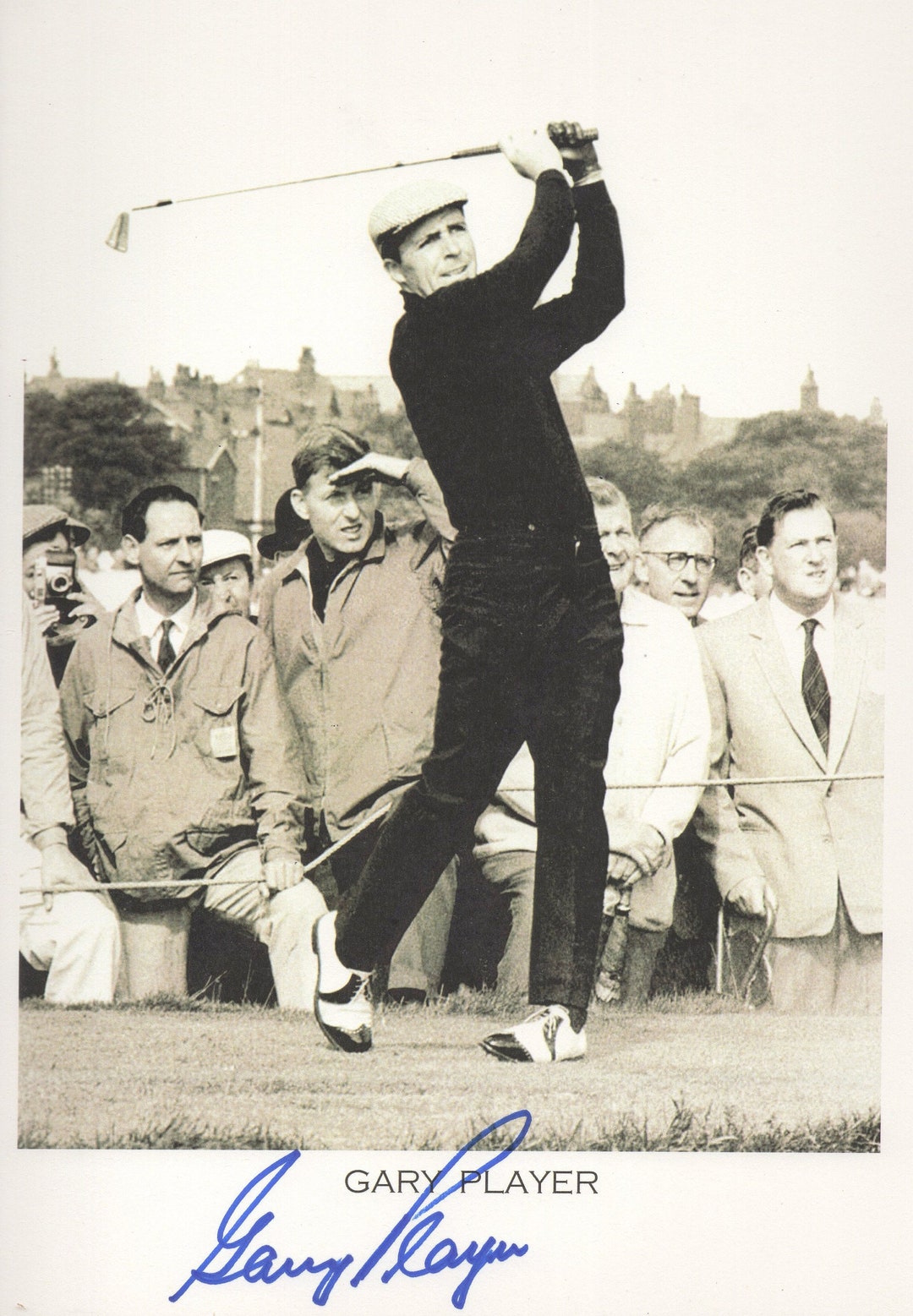 Very Rare Autograph Photo of Legendary Golfer Gary Player , a Good Gift ...