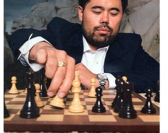 Hand Signed RARE Original Autograph of American Chess Grandmaster ...
