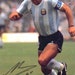 Hand Signed Diego Maradona Autograph Photo - Argentina Footballer (8x12 ...