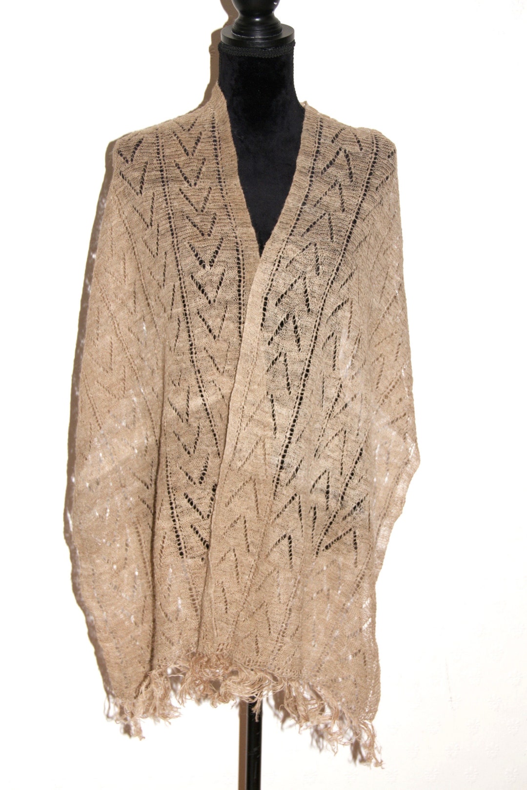 Himalayan Natural Nettle Allo Nettle Shawl Scarf Wrap Hand Made Shawl ...