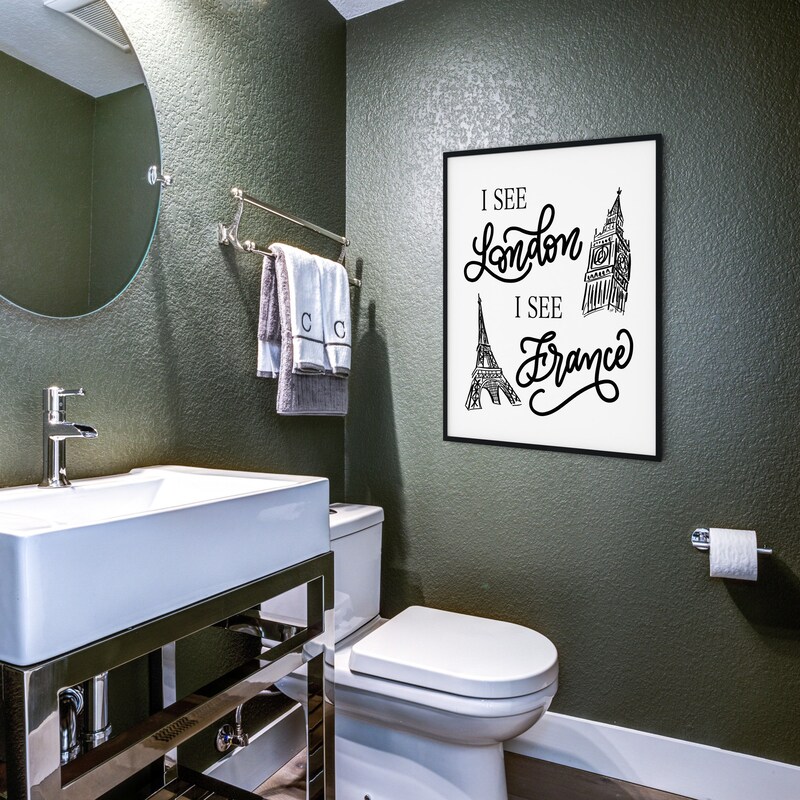 Paris Bathroom Decor - Etsy