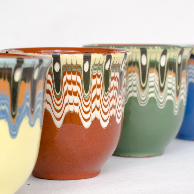 Ceramic Hand Painted Cup - Etsy