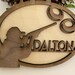 Skeet Shooting Couple Cake Topper Made of Wood Personalized Wedding ...