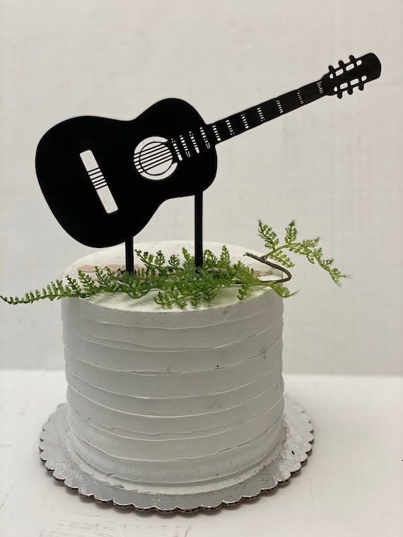 Classic Guitar Edible Icing Cake Topper Atelier Yuwa Ciao Jp