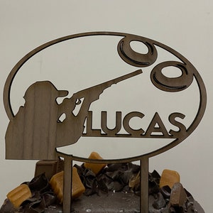 Boy/ Man With Shotgun Cake Topper | Skeet Shooter | Trap Shooting ...