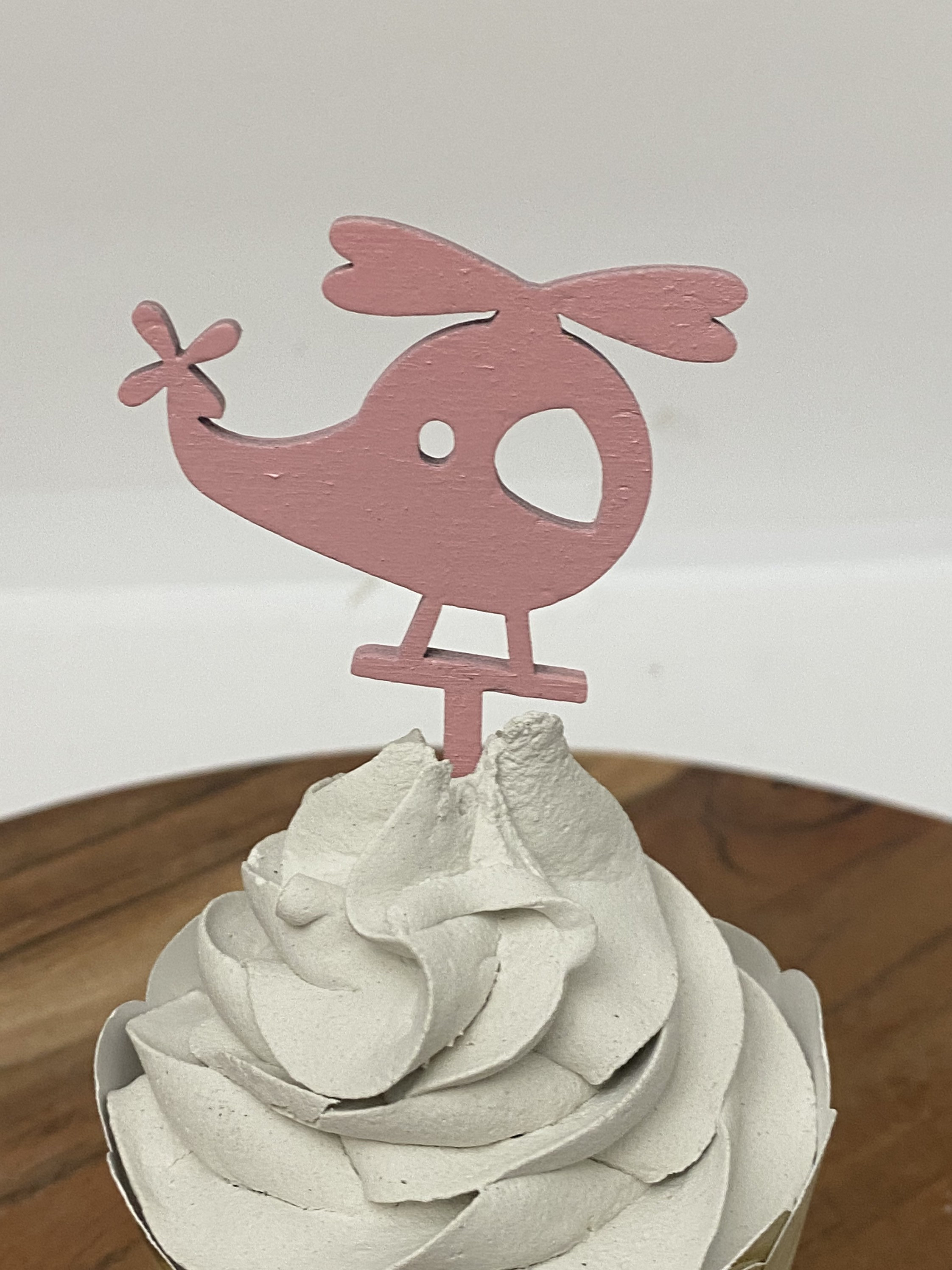 Helicopter Cupcake Toppers | Made of Wood | Free Shipping | Made in the ...