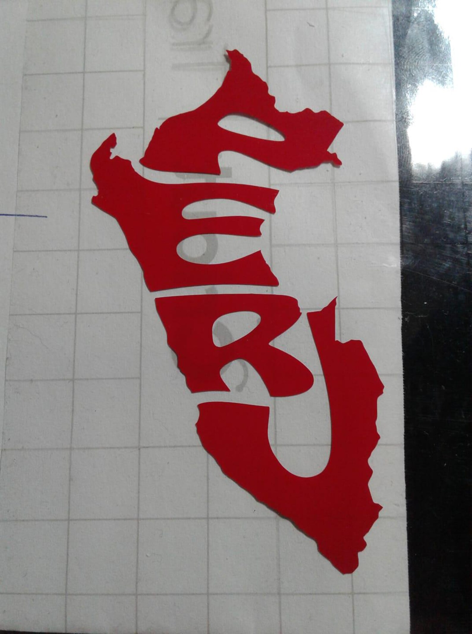 Peru Word Shape Map - Etsy