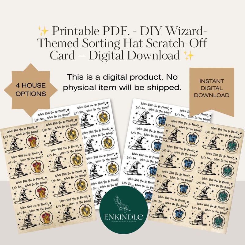 Diy Scratch off Digital - Etsy