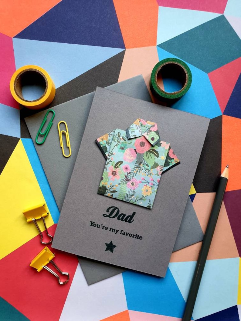 Diy Origami Pop Up Fathers Day Card Printable Printable Word Searches