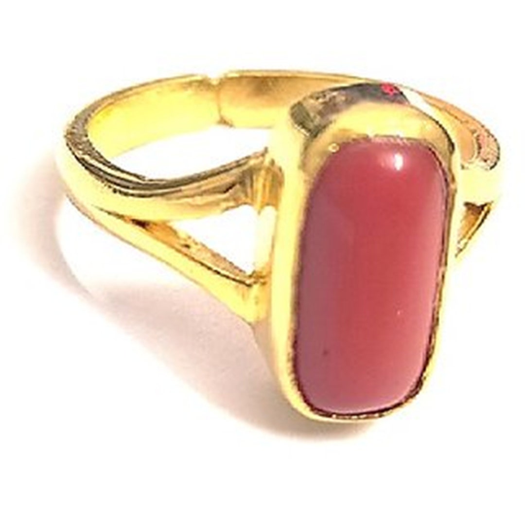 Natural Certified Red Coral/moonga 4.00 - 11.00 Ct. Gemstone Unisex ...