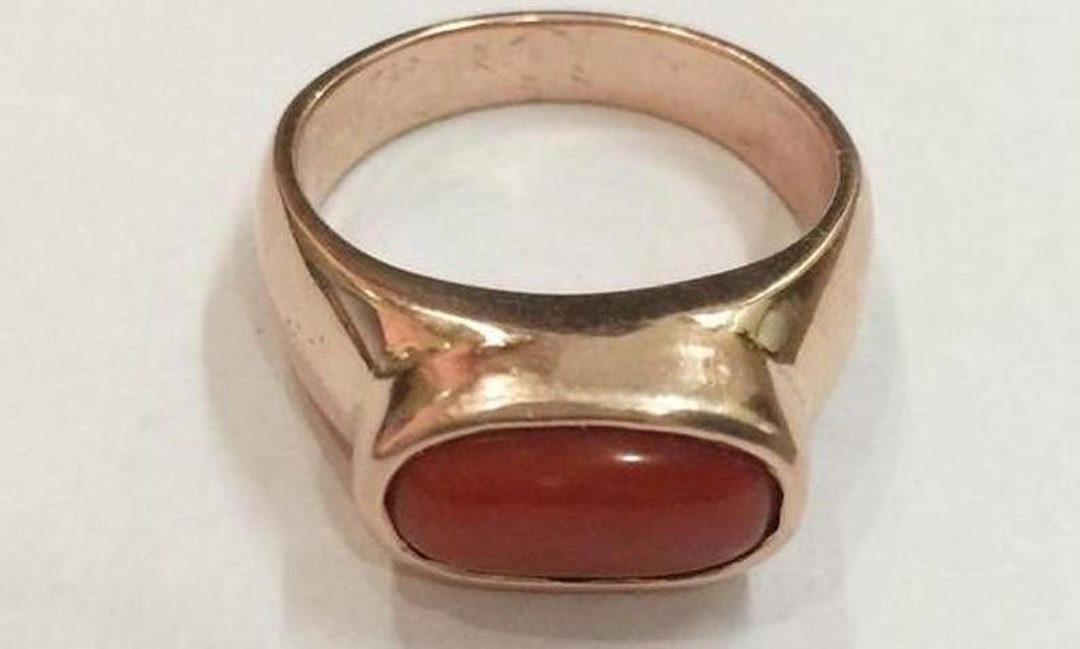 Natural Certified Red Coral/moonga 4.00 - 11.00 Ct. Gemstone Unisex ...