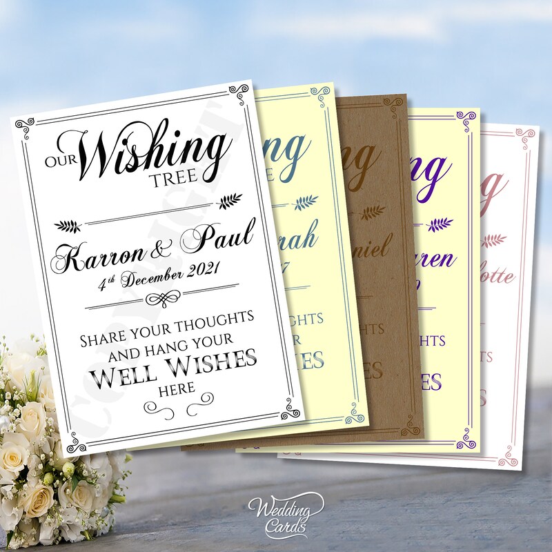 Wedding Wish Tree - Etsy