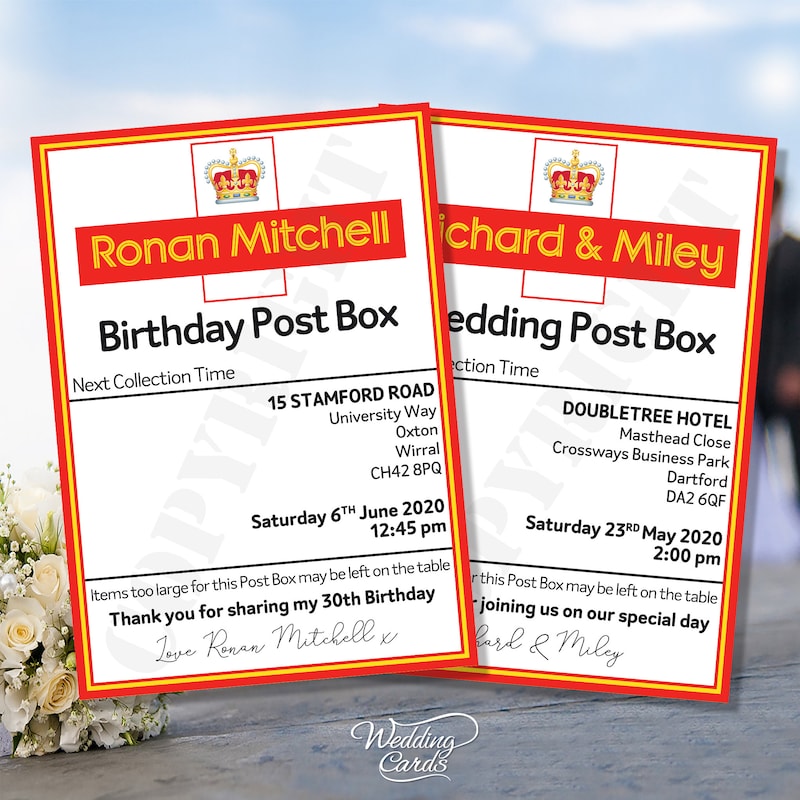 Post Box Sign - Etsy UK