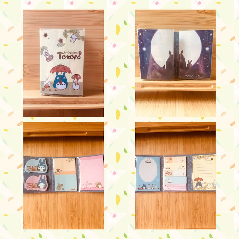 Papeterie Totoro Ghibli - Post it notes ruban adhésives masking tape ...