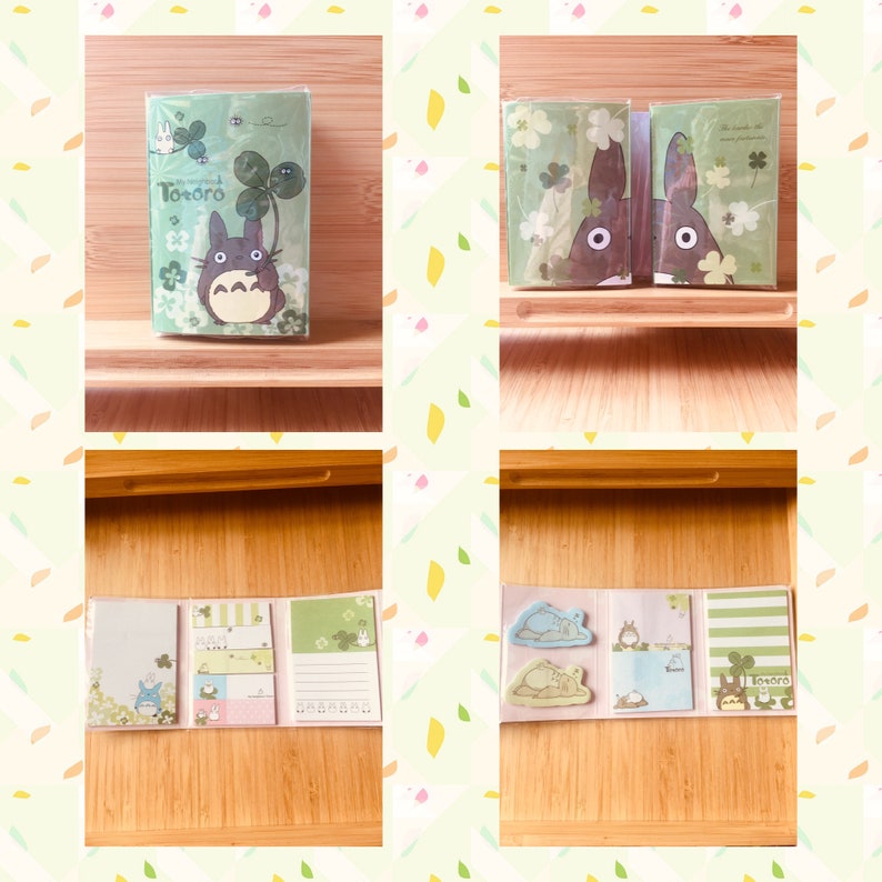 Papeterie Totoro Ghibli - Post it notes ruban adhésives masking tape ...