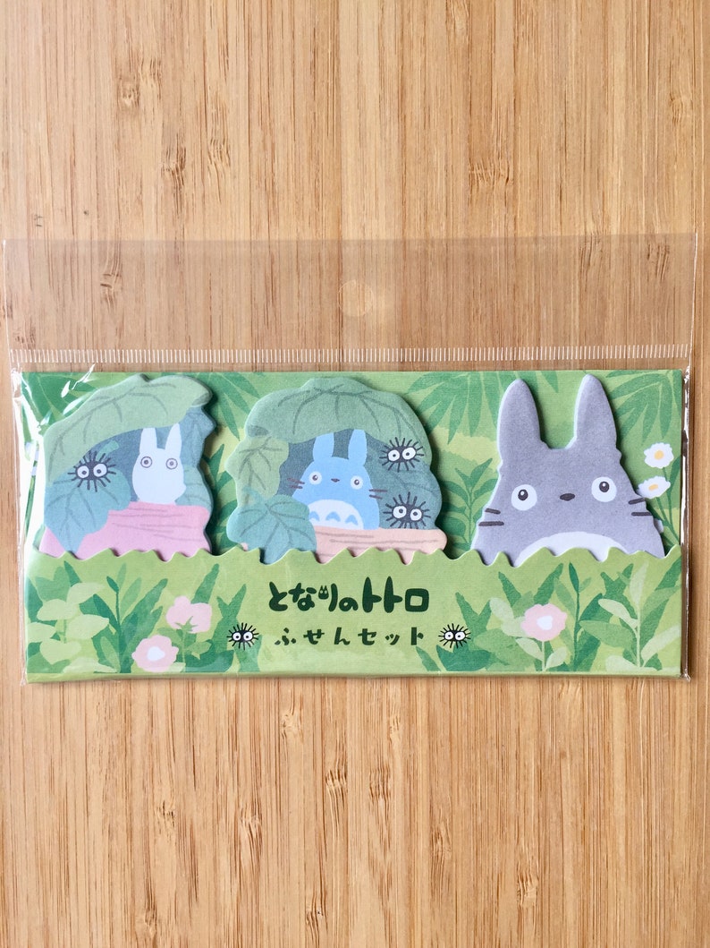 Papeterie Totoro Ghibli - Post it notes ruban adhésives masking tape ...