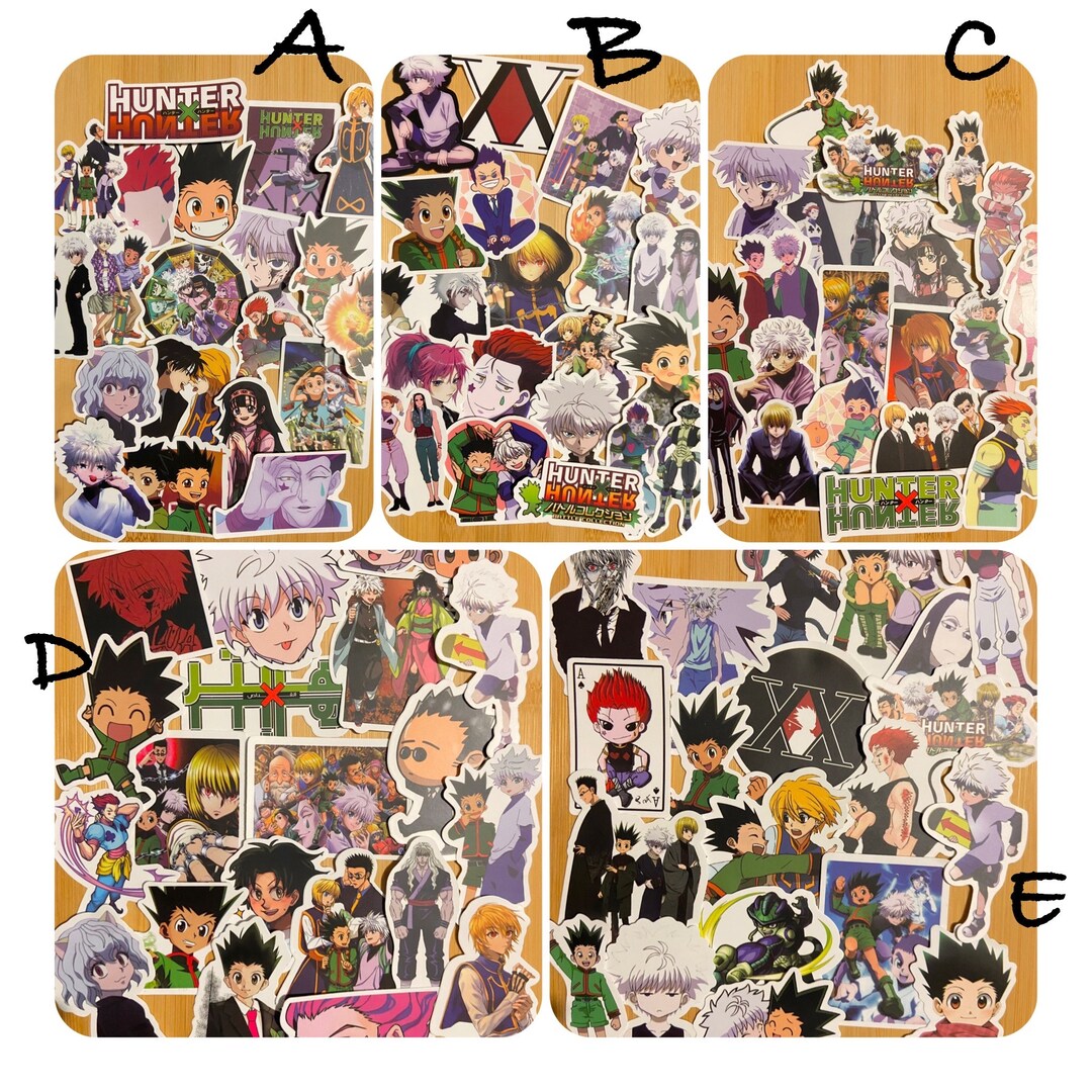 Set of 20 Hunter X Hunter Stickers - Etsy