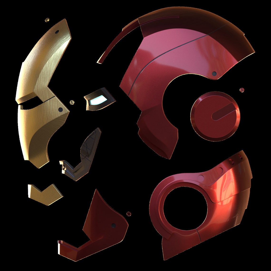 Iron Man MK3 Helmet File - Etsy