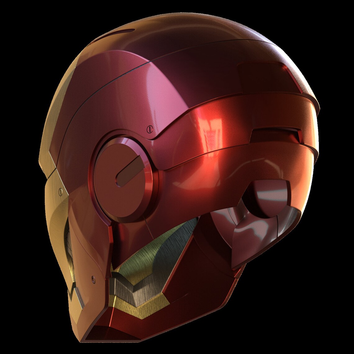 Iron Man MK3 Helmet File - Etsy