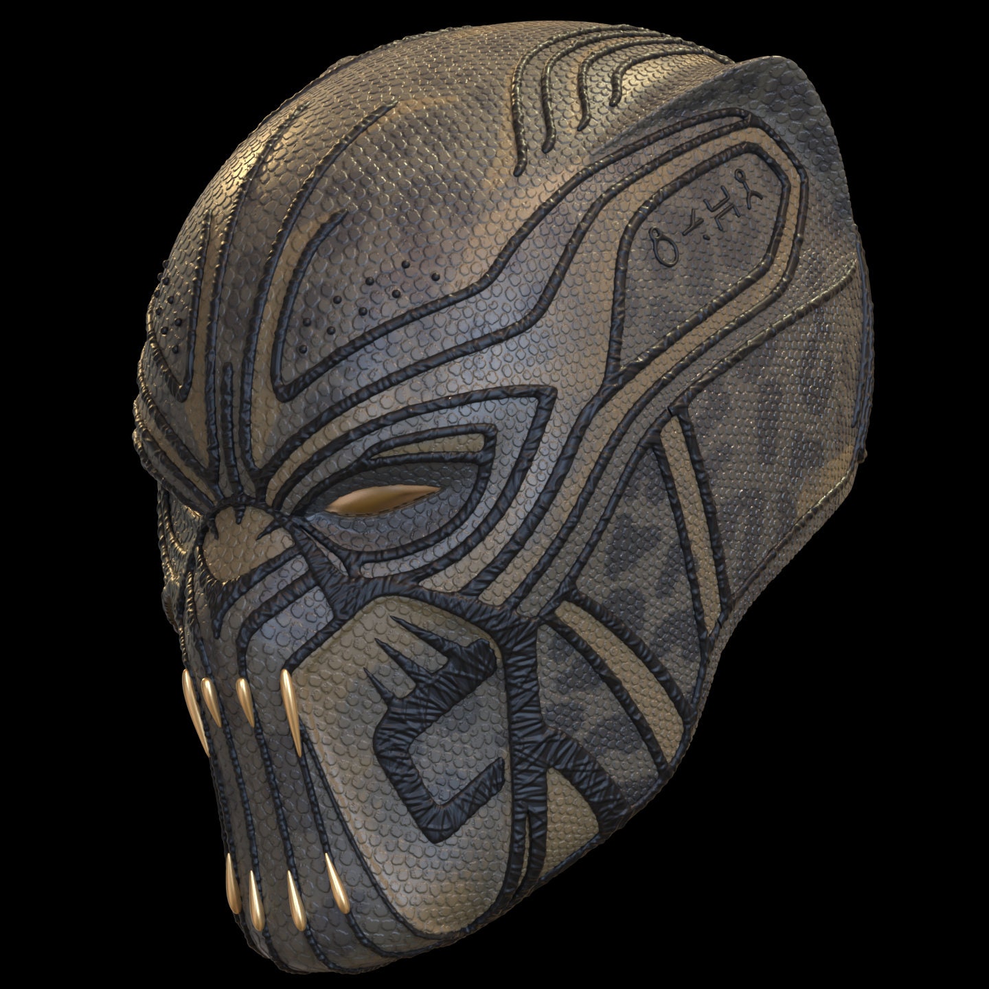 Killmonger 2018 Helmet File - Etsy