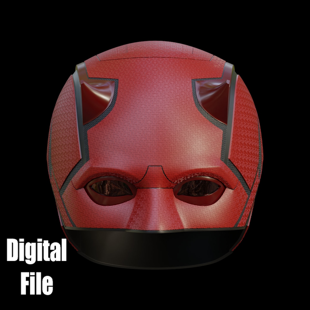 Daredevil Cowl V2 File - Etsy