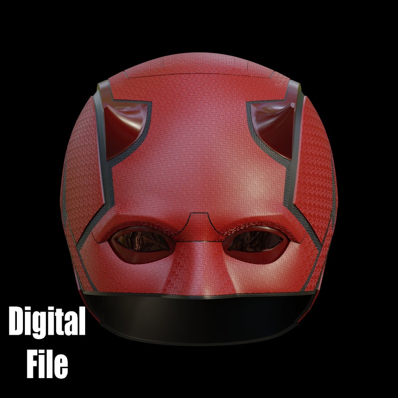 Daredevil 3d Printed Helmet - Etsy