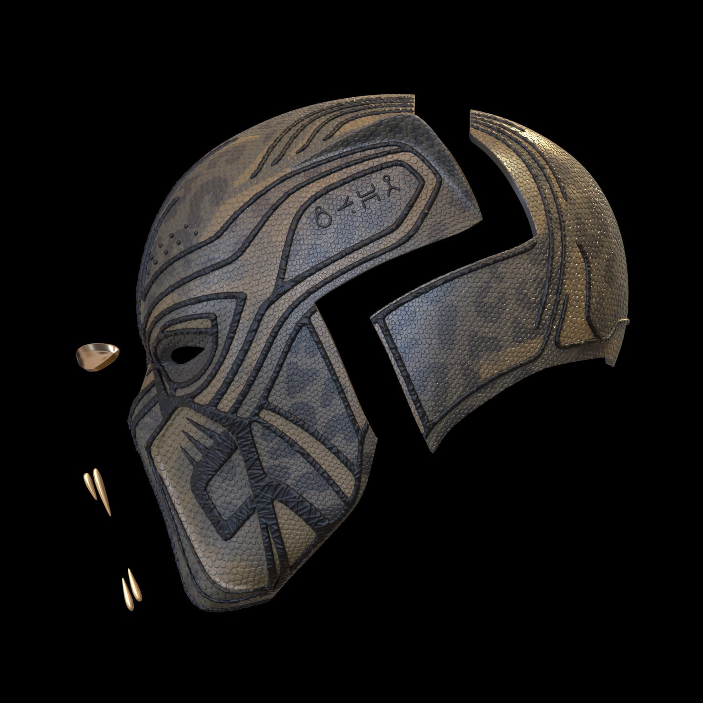 Killmonger 2018 Helmet File - Etsy