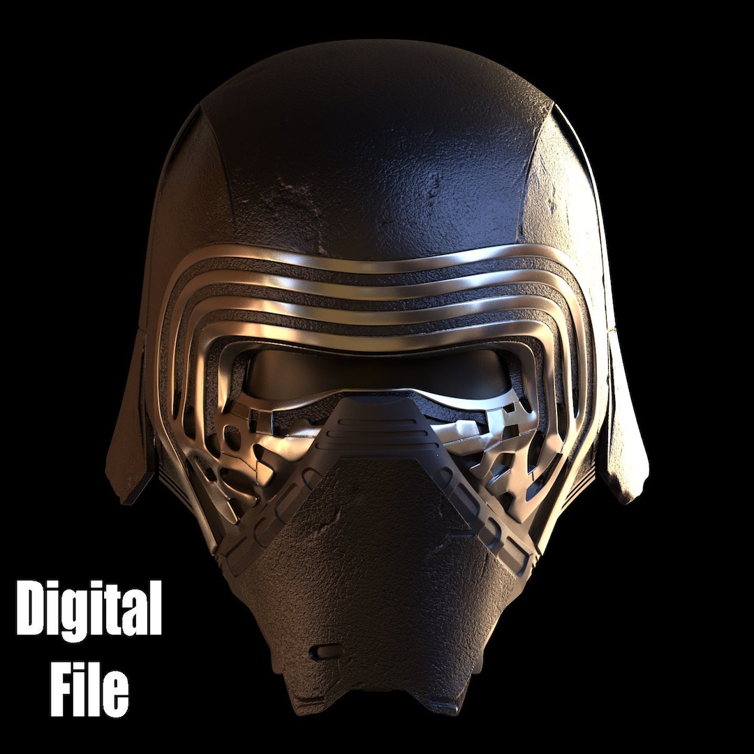 Kylo Ren Motorized Helmet File - Etsy