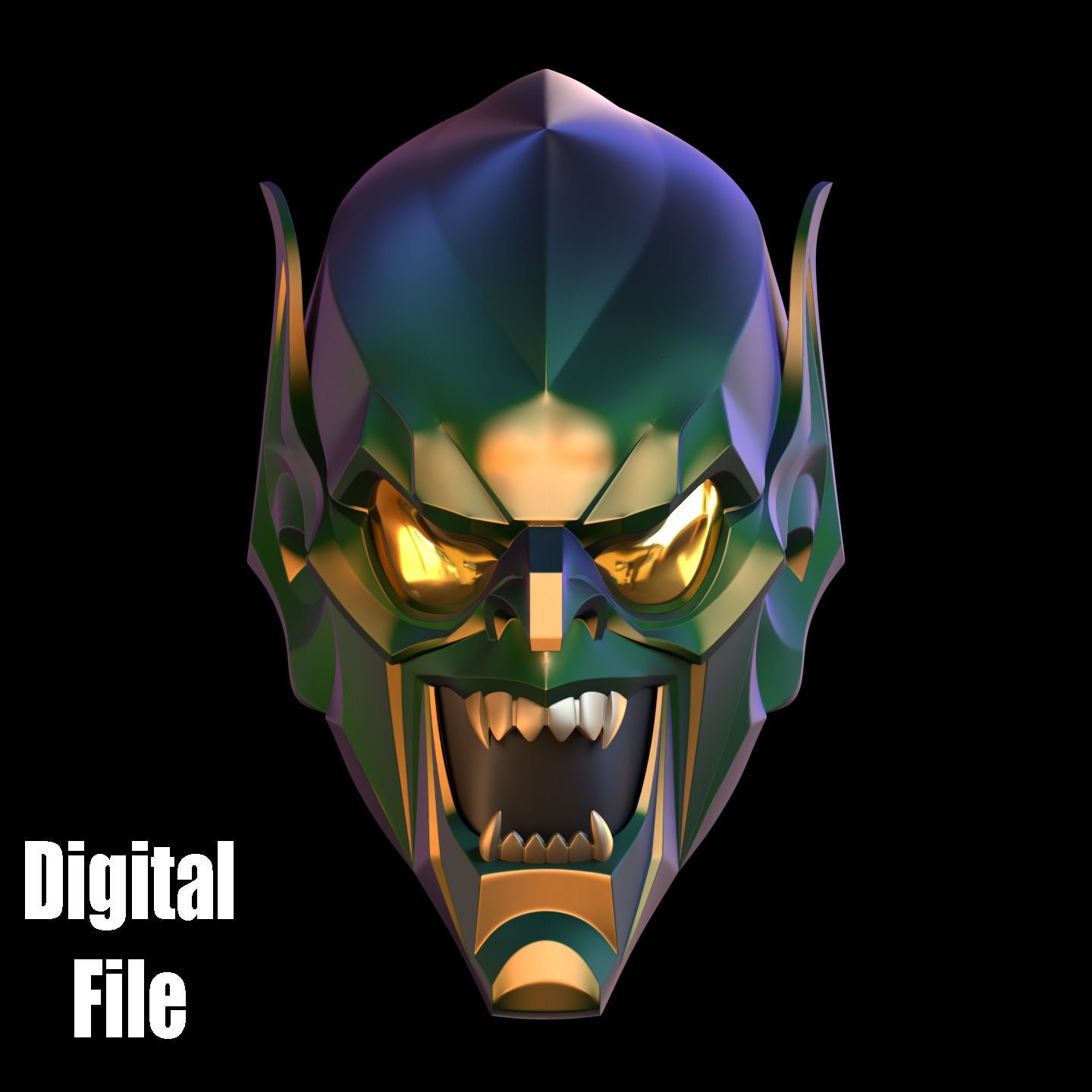 Green Goblin Helmet File - Etsy