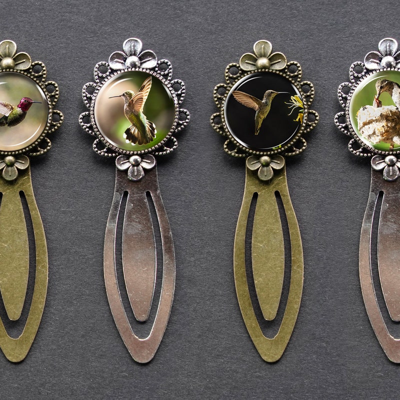 Hummingbird Bookmark - Etsy